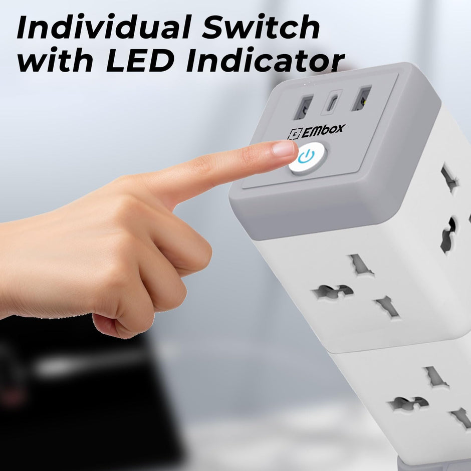 EMBOX – Smart Power Solutions. Designed for Modern India.